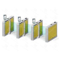 China Swiping Card Swing Torniquetes Crowd Control Single Bar Speed Gate Turnstile Reader Writer Software for sale