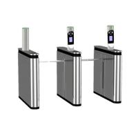 China Modern Easy Installation Semi-automatic Waist High Robust Compact Tripod Drop Arm Turnstile Gate for sale