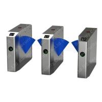 China Smart IC / ID Reader Flap Turnstile Gate ESD Intelligent For Shopping Mall for sale