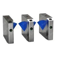 China Smart IC / ID Reader Flap Turnstile Gate ESD Intelligent For Shopping Mall for sale