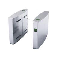 China Areas Bar Code Verification Flap Barreira Doors DC24v Anti-trailing Fare Turnstile Brand for sale