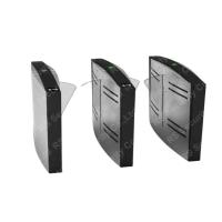 China Lobby Barcode Paper Flap Barreira Gates Effective Bi-drectional Fare Turnstile Parts for sale