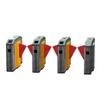 China School Coin Acceptor Flap Barrera Tourniquet Square Stainless 316 Swing Turnstile Factory for sale