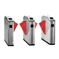 China Office Card Swipe Flap Barrera Turnstiles Rotation Self-checking Swing Barrier Bracket for sale