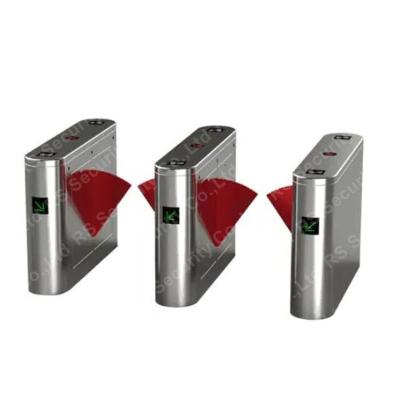 China Outdoor Event Ticket Flap Barreras Torniquete Compact Cost Effective Swing Barrier Controller for sale