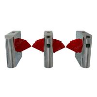 China Schools Face Identify Flap Barreras Doors Cylinder Diameter 168mm Fare Turnstile Production for sale