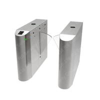 China Stadium Face Recognition Flap Barreras Gate DC24v Durable Design Fare Turnstile Accessories for sale