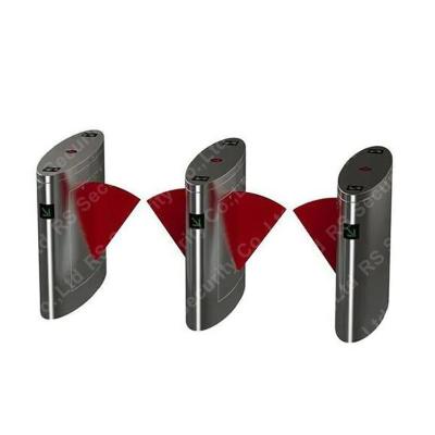 China Mansion Entrance Counter Flap Barreras Tourniquet Automatic Anti-terrorism Swing Barrier Solutions for sale