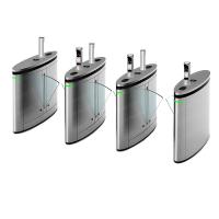 China Workplace Environment Rfid Wristband Flap Barriers Tourniquets Electric Wheelchair Lane Subway Turnstile Working Princip for sale