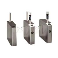 China Gym Access Controlled Flap Barreira Turnstile Automated Anti-clamping Fare Barrier SDK for sale