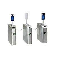 China Subway Station Flap Turnstile Gate DC 24V Brushless Motor Bar Code Reader for sale