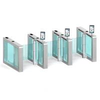 China Stainless Steel Swing Turnstile Passage Width 550mm For Smooth Crowd Flow for sale