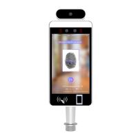 China 3D Stand Temperature Measurement Face Recognition System Terminal Device for sale