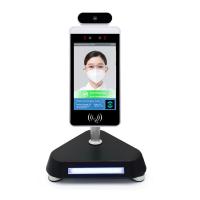 China Smart Face Recognition Body Temperature Measurement System with LCD screen for sale