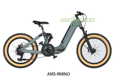 China 35Ah Fat Tire Electric Bike Folding With 48V 1000W Rear Hub Motor Aluminum Frame for sale