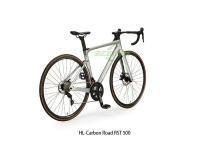 China Comfort Carbon Fiber Road Bicycle With SHIMANO STR700 Shifter Thru Axle Frame for sale