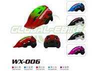 China Shell PC EPS Foam Bicycle Helmet With 17 Vents And Removable Brim for sale