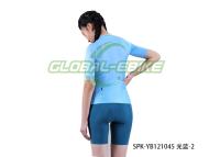 China Lightweight Short Sleeve Cycling Jersey Spring Summer With Customized Team Logo for sale