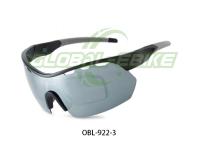 China Adjustable TR90 Cycling Glasses with UV Protection Lenses and Wraparound Frame Shape for sale