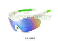 China Adjustable TR90 Cycling Glasses with UV Protection Lenses and Wraparound Frame Shape for sale