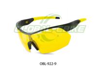 China Adjustable TR90 Cycling Glasses with UV Protection Lenses and Wraparound Frame Shape for sale