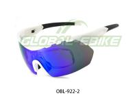 China Adjustable TR90 Cycling Glasses with UV Protection Lenses and Wraparound Frame Shape for sale