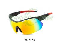 China Adjustable TR90 Cycling Glasses with UV Protection Lenses and Wraparound Frame Shape for sale