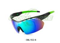 China Adjustable TR90 Cycling Glasses with UV Protection Lenses and Wraparound Frame Shape for sale
