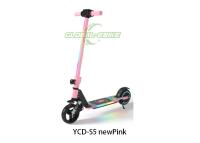 China Colorful 6.5 Inch Kids Electric Scooter , 2 Wheel Kick Scooter With Dual Brakes for sale