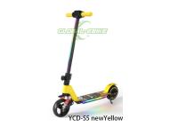 China Colorful 6.5 Inch Kids Electric Scooter , 2 Wheel Kick Scooter With Dual Brakes for sale