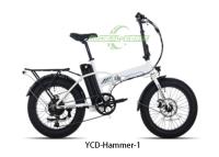 China Aluminum Frame Electric Urban Bikes , 48V 10.4AH Battery City Commuter Bikes for sale