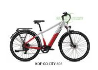 China KDF-GO CITY 606 Aluminum Alloy Frame City Ebike with 36V 10.4Ah Battery Comfortable Saddle 25 Km/h Max Speed for sale