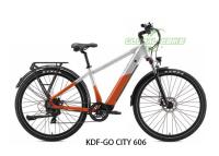 China KDF-GO CITY 606 Aluminum Alloy Frame City Ebike with 36V 10.4Ah Battery Comfortable Saddle 25 Km/h Max Speed for sale