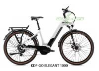 China KDF-GO ELEGANT 1000 Long Range Aluminum City Ebike with LCD Display 48V 11.6Ah Battery for sale