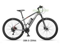 China 250W Lithium Ion Battery Carbon Fiber Electric Bike With Hydraulic Disc Brake for sale
