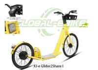 China Front Drum And Rear Servo Electric Sharing Scooter Anti Theft With TFT Display for sale