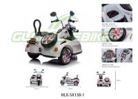 China 2x35W Motor 3 Wheels Kids Motorcycle Ride On Toy With 6V7AHX2 Battery for sale