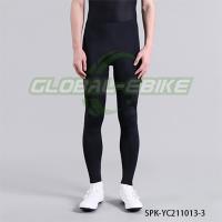 China Moisture Wicking Men Cycling Trousers Elastic Waistband M-3XL With Pad for sale