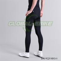 China Moisture Wicking Men Cycling Trousers Elastic Waistband M-3XL With Pad for sale