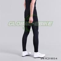 China Moisture Wicking Men Cycling Trousers Elastic Waistband M-3XL With Pad for sale