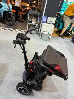 China 36V 15Ah Lithium Battery Foldable 12 KM/H Speed Dual-Rear Disc Brake E-Scooter for sale