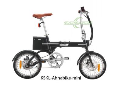 China LED Lights 25km/H 250W High Speed Motor Alloy Folding Mini City E-Bike for sale