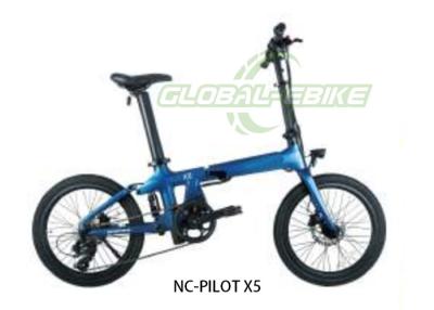 China Neon Blue 36V 7.8Ah LG Battery G3 Disc Brake 20 Inch Carbon Fiber Foldable E-Ride for sale