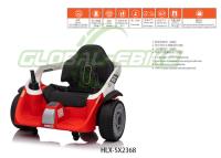China Controllable Handle Design 12V 4.5Ah Battery 2 Motors Kids Car for sale