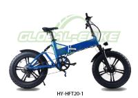China 20*4.0 Fat Tire 48V 500W Super Power 15.6Ah Battery 32KM/H Fast Speed E-Bike for sale