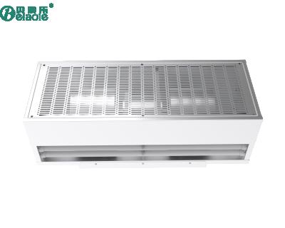China Industrial Centrifugal Air Curtain 220V 80W 30m/s Ceiling Mount for Factory Entrance for sale