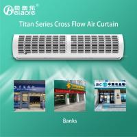 China Commercial Ceiling Mounted Air Curtain 3KW 9-11 m/s for High Buildings 1200mm for sale