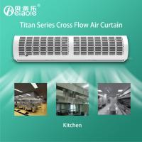 China 220V 50Hz 11m/s Electric Over Door Air Curtain 72 Inch Cross Flow Unit for sale