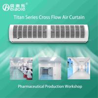 China Beiaole 220V 160W Ceiling Mounted Air Curtain 11 m/s Energy Saving Automatic Wind Barrier 1000mm for sale