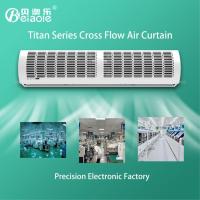 China 220V 160W Cross Flow Door Air Curtain 11 m/s High Wind Volume Ceiling Mount for sale